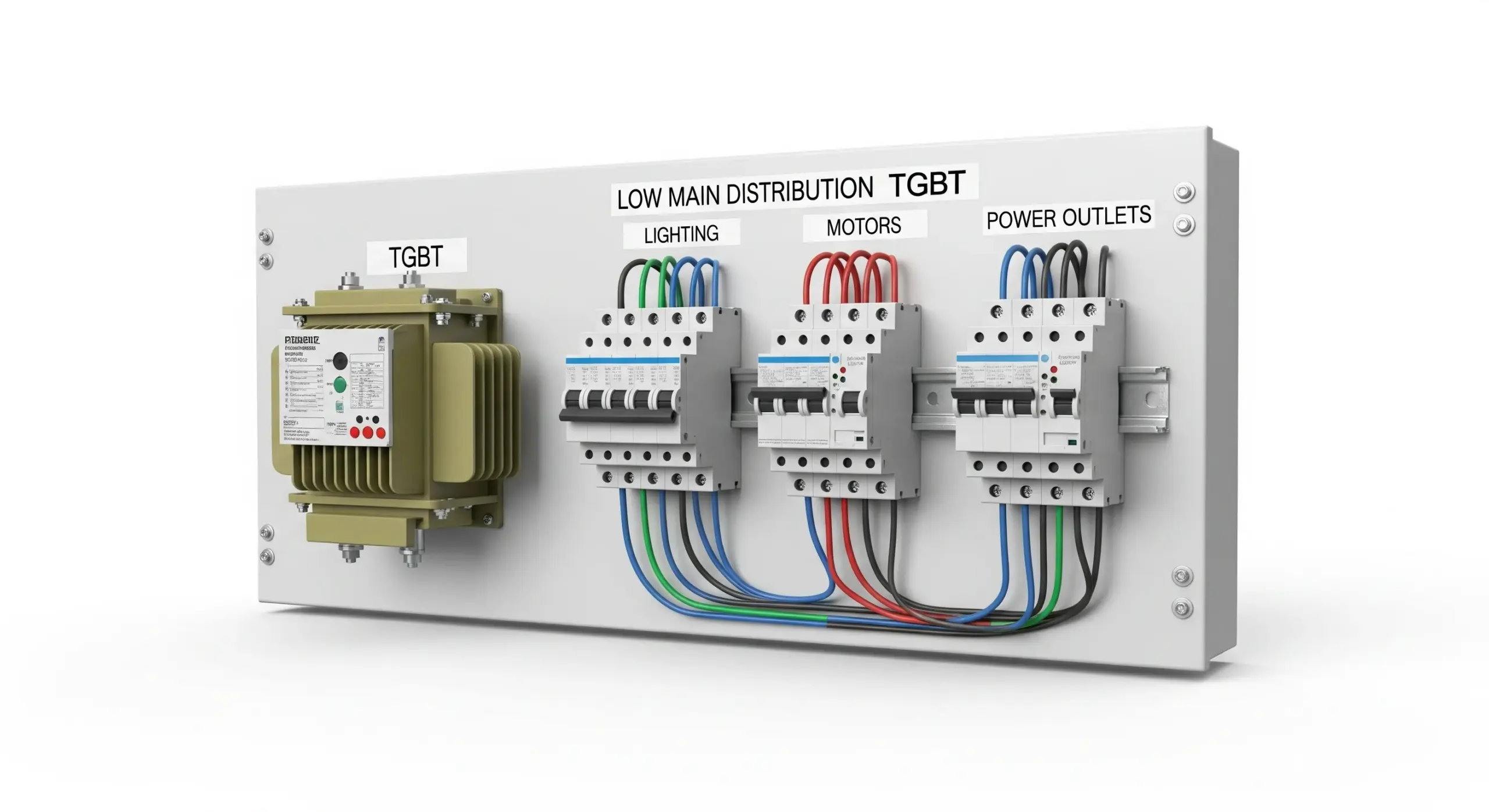 Distribution Électrique et Gestion du TGBT - Exercice corrigé