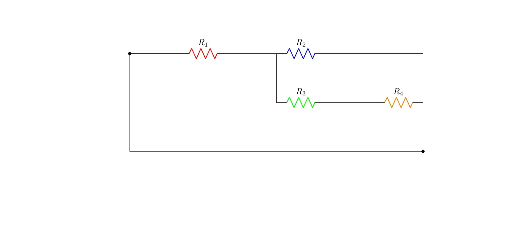 Calcul de résistances en série et en parallèle - Exercice corrigé