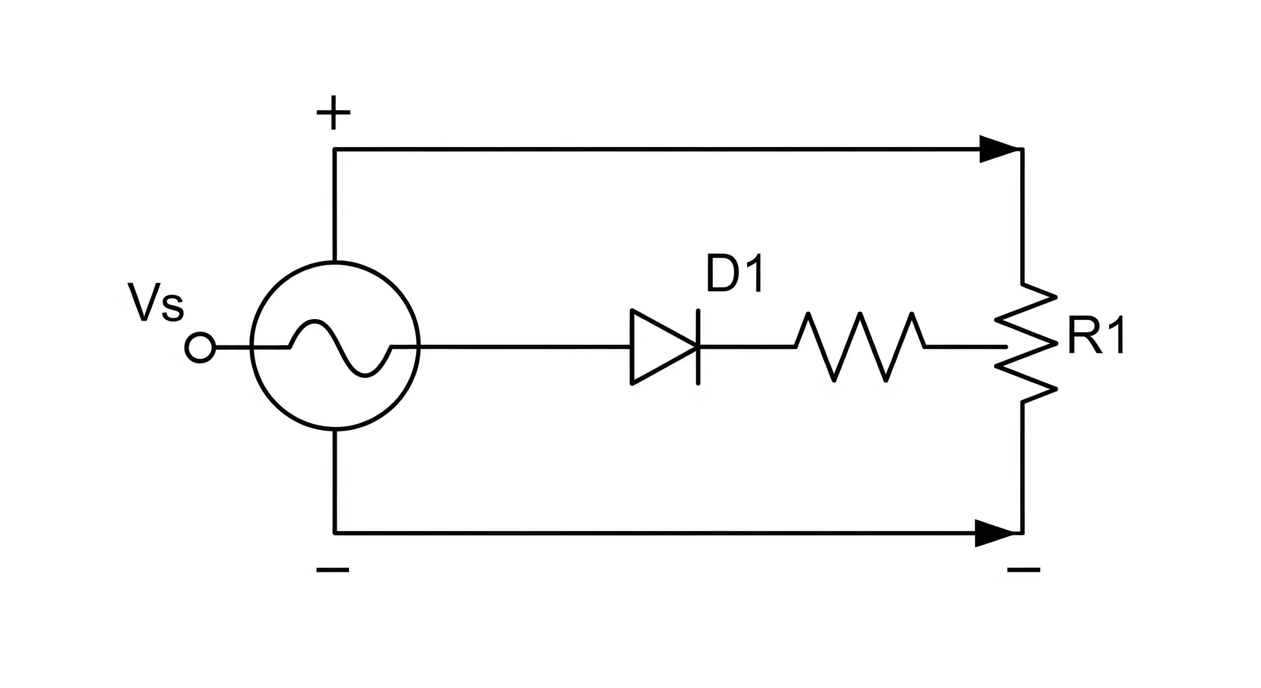 Analyse d'un Circuit avec Diode Parfaite - Exercice corrigé